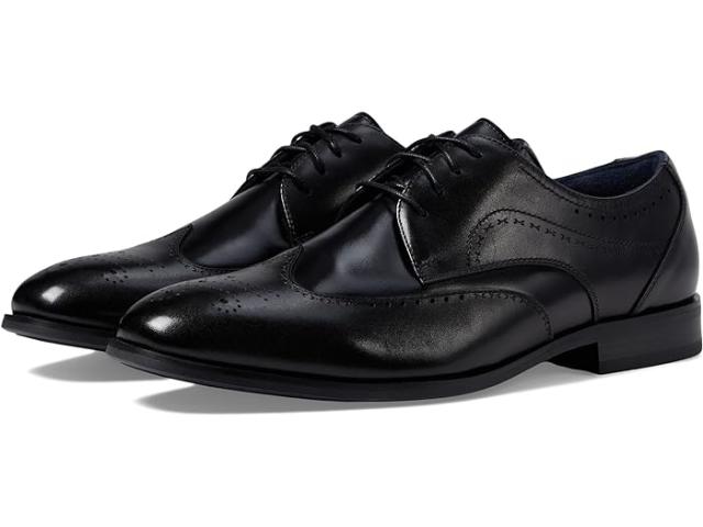 (取寄) ステイシー アダムス メンズ ブレイデン ウイング ティップ レースアップ Stacy Adams men Brayden Wing Tip Lace-Up Black