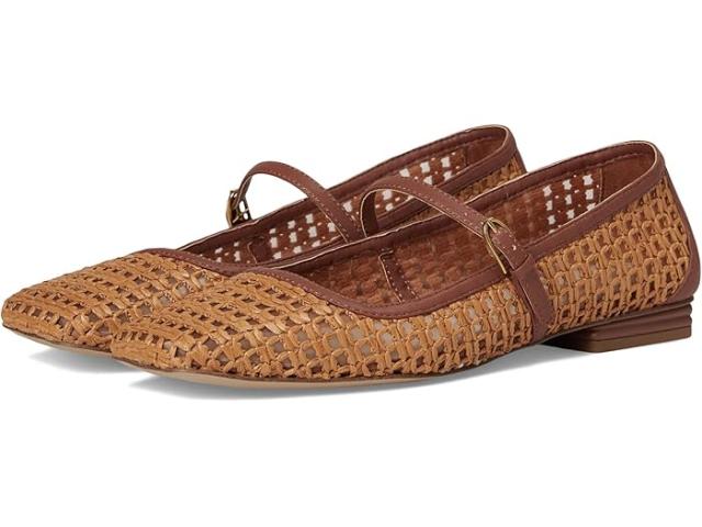 (取寄) フランコ サルト レディース メアリー ジーン シューズ Franco Sarto women Tinsley2 Mary Jane Shoes Wicker Faux Leather Weave