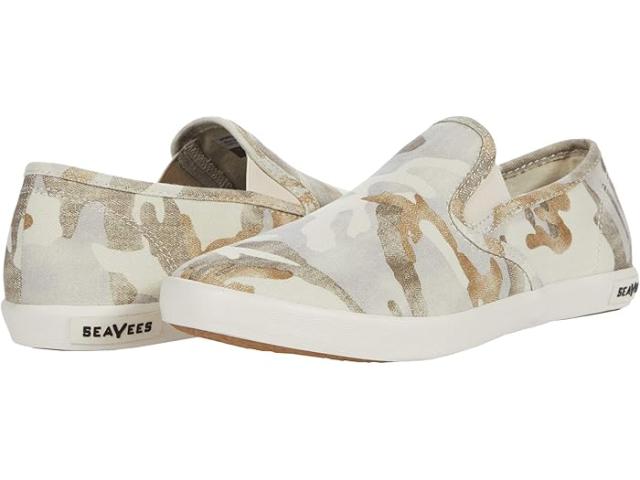 (取寄) シービーズ レディース バハ スリッポン ソルトウォッシュ SeaVees women Baja Slip-On Saltwash Cream Camouflage