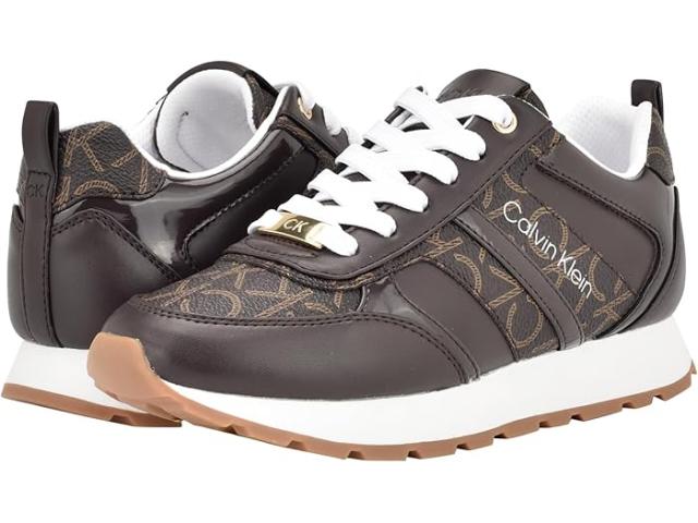 (取寄) カルバンクライン レディース カーラ   women Carlla Medium Brown Multi Logo