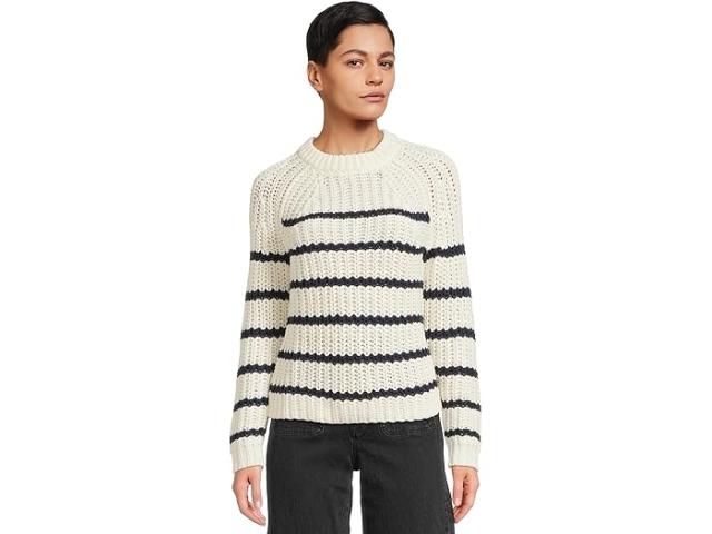 (取寄) トミーバハマ レディース ゾエ コットン ストライプ クルー  Bahama women Zoe Cotton Stripe Crew Vanilla Ice