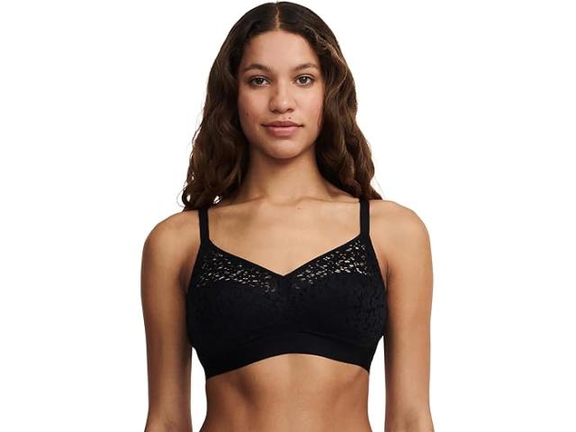 (取寄) シャンテル レディース ノラ サポーティブ ワイヤー フリー ブラ Chantelle women Chantelle Norah Supportive Wire Free Bra Black