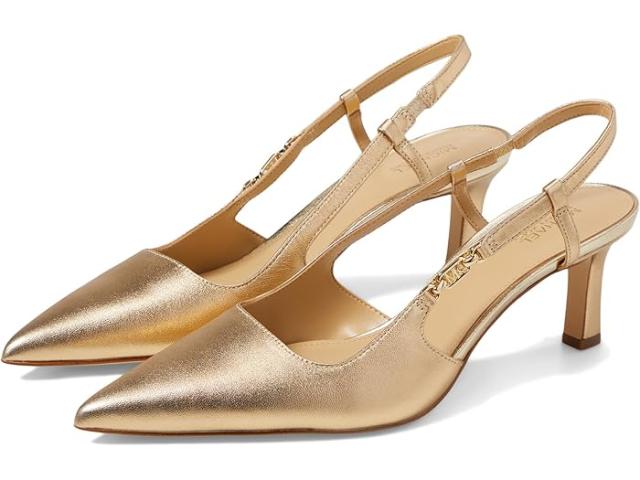 (取寄) マイケルコース レディース ダニエラ ミッド スリング MICHAEL Michael Kors women Daniella Mid Sling Pale Gold