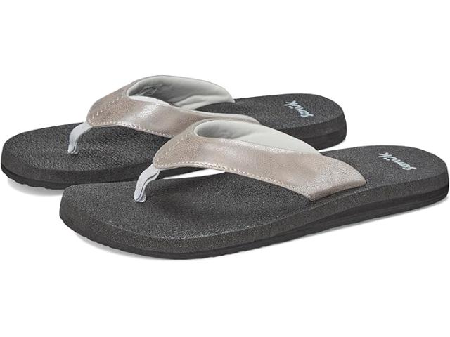 (取寄) サヌーク レディース ヨガ マット リ メタリック Sanuk women Yoga Mat II llic Silver