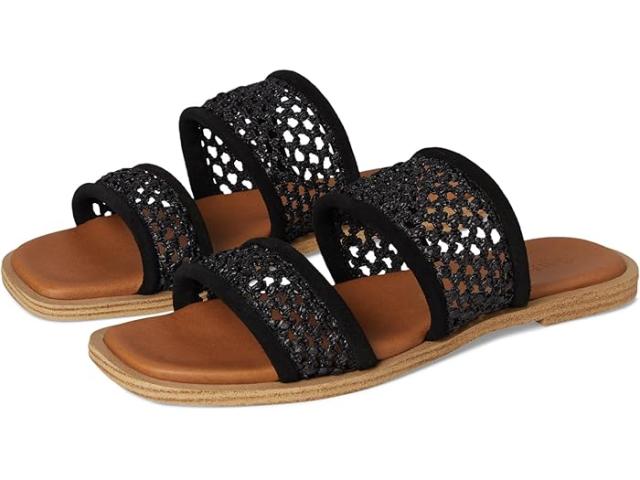 (取寄) セイシェル レディース ウォーター ライリリー スエード スライド サンダル Seychelles women Water Lilly Suede Slide Sandal Black