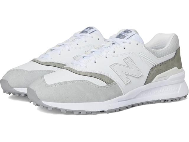 (取寄) ニューバランス ゴルフ メンズ 997 スパイクレス New Balance Golf men 997 Spikeless Light Grey