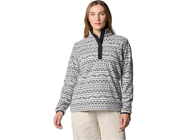 (取寄) コロンビア レディース ベントン スプリングス プリンテッド 1/2 スナップ Columbia women Benton Springs Printed 1/2 Snap Chalk Madras Tonal