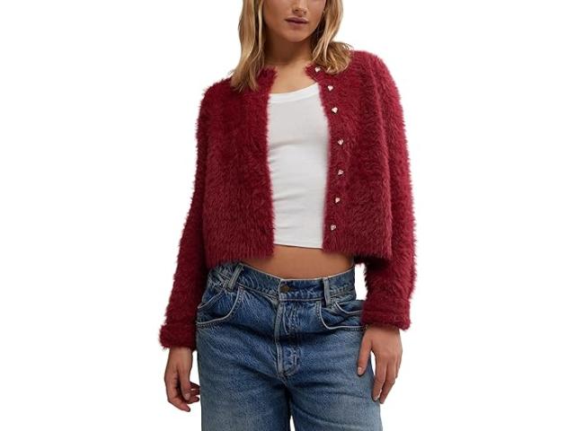 (取寄) フリーピープル レディース セレステ カルディ Free People women Celeste Cardi Aged Red