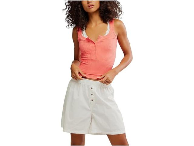 (取寄) フリーピープル レディース クリーン スレート ヘンリー Free People women Clean Slate Henley Radiant Watermelon