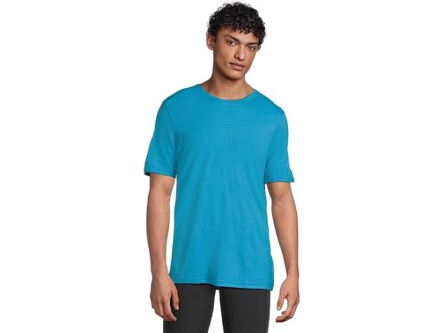 (取寄) スマートウール メンズ アクティブ ショート スリーブ Smartwool men Active Short Sleeve Deep Pool Blue