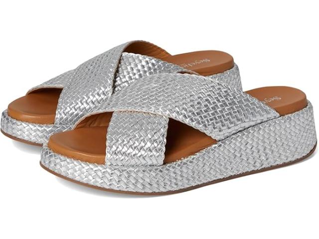 (取寄) セイシェル レディース キー ウェスト メタリック レザー Seychelles women Key West llic Leather Silver Leather