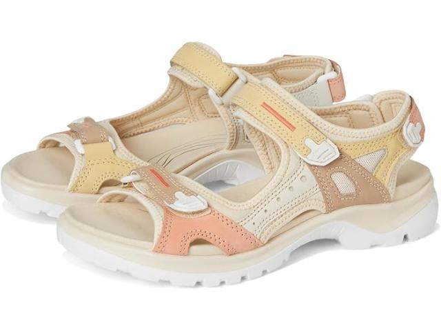 (取寄) エコー スポーツ レディース ユカタン サンダル ECCO Sport women Yucatan Sandal Multicolor Straw Nubuck