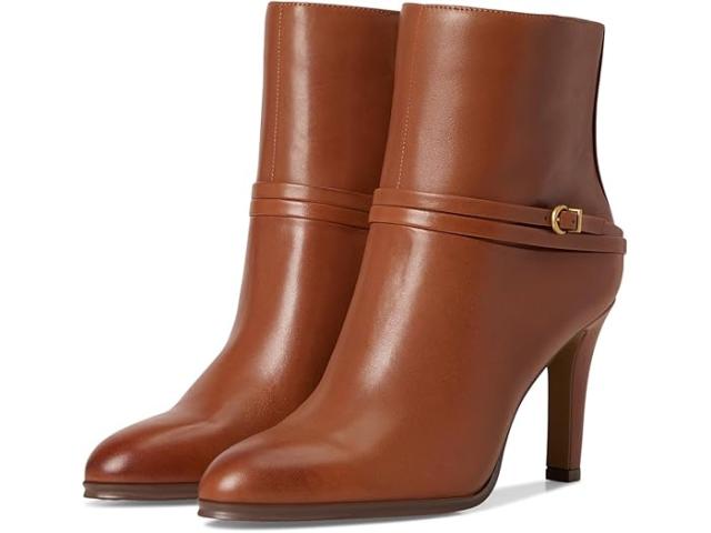 (取寄) ヴィンスカムート レディース ダブル ストラップ ハイ ヒール Vince Camuto women Sybilla Double Strap High Heel Bootsie Whiskey