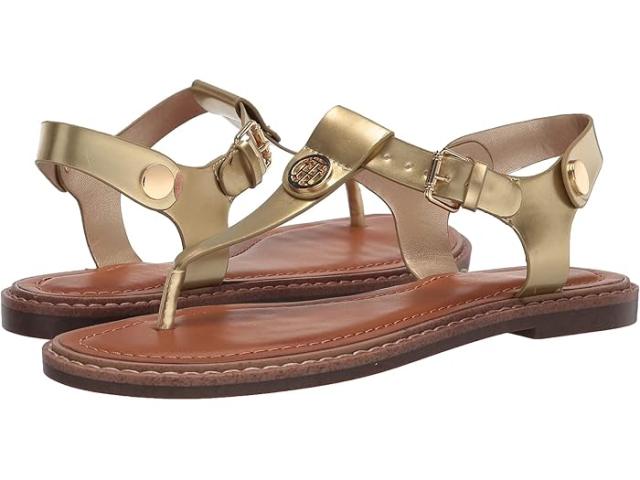 (取寄) トミーヒルフィガー レディース ベニア   women Bennia Gold Patent