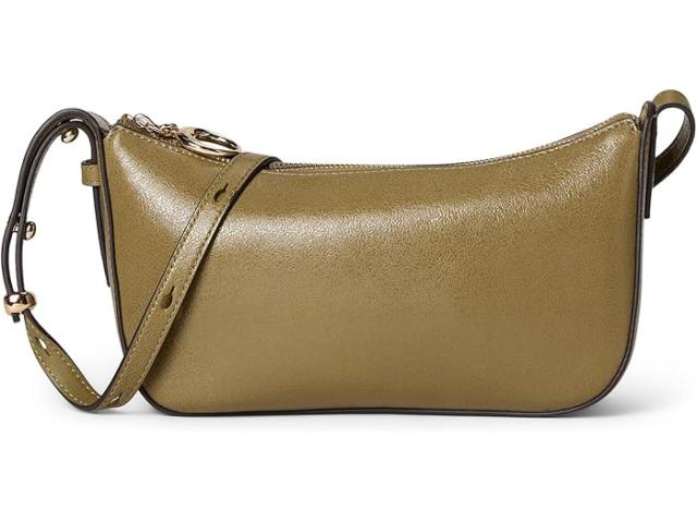 (取寄) ケイトスペード レディース ハロ グレイズ レザー クロスボディ Kate Spade New York women Halo Glazed Leather Crossbody Dried Thyme