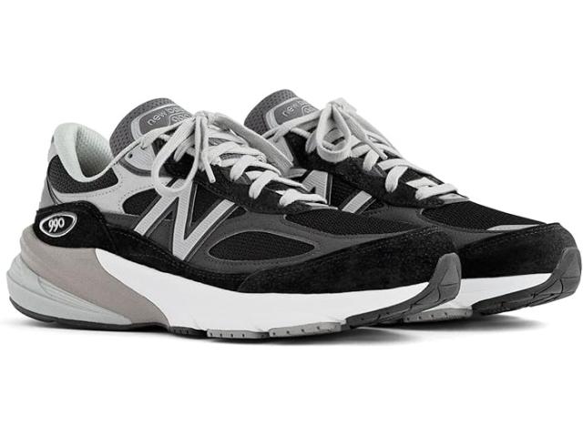 (取寄) ニューバランス クラシックス メンズ メイド イン USA 990v6 New Balance Classics men Made in USA 990v6 Black/White
