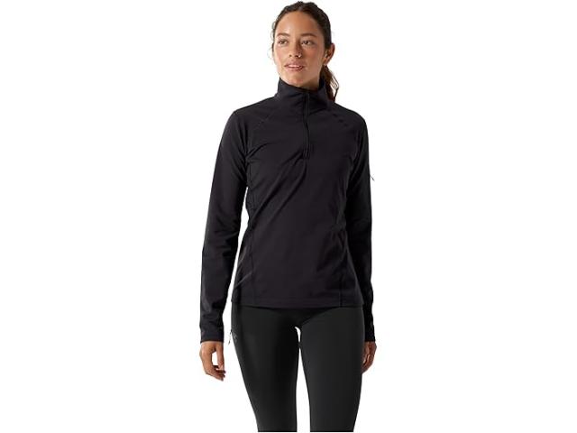 (取寄) アークテリクス レディース ロー ジップ ネック Arc'teryx women Rho Zip Neck Black 2