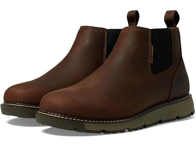 (取寄) カーハート メンズ ミルブルック 4 ロメオ ソフト トゥ ウェッジ ブーツ Carhartt men Millbrook 4