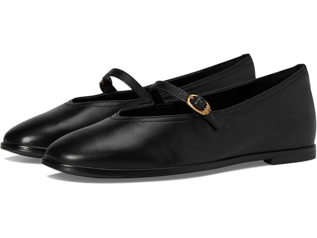 (取寄) ナチュラライザー レディース エリナ メアリー ジェーンズ Naturalizer women Elina Mary Janes Black Leather