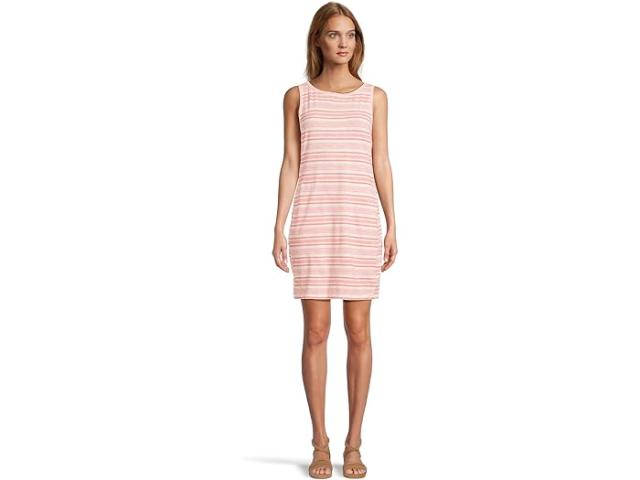 (取寄) コロンビア レディース チル リバー プリンテッド ドレス Columbia women Chill  Printed Dress Pink Sand Spaced Stripe