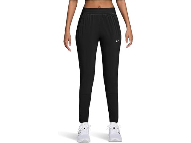 (取寄) ナイキ レディース ドライ-フィット スウィフト ミッドライズ ランニング パンツ Nike women Dri-fit Swift Mid-rise Running Pants Black/Reflective Silver