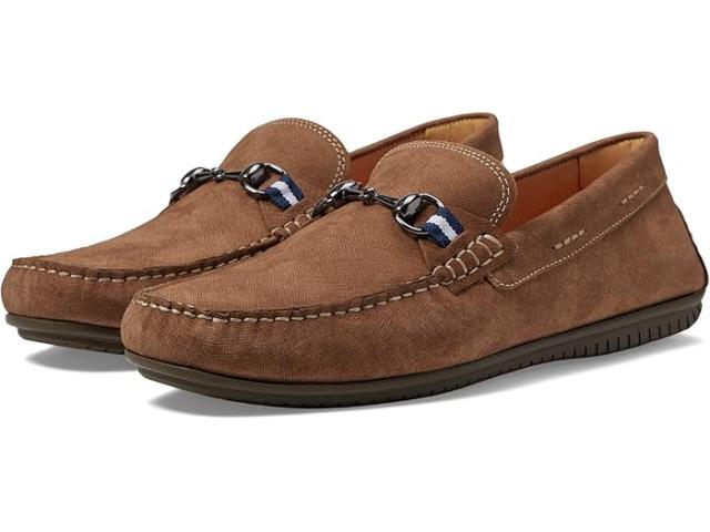 (取寄) マーティン ディングマン メンズ バミューダ ホース ビット ローファー Martin Dingman men Bermuda Horse Bit Loafer Bark 1