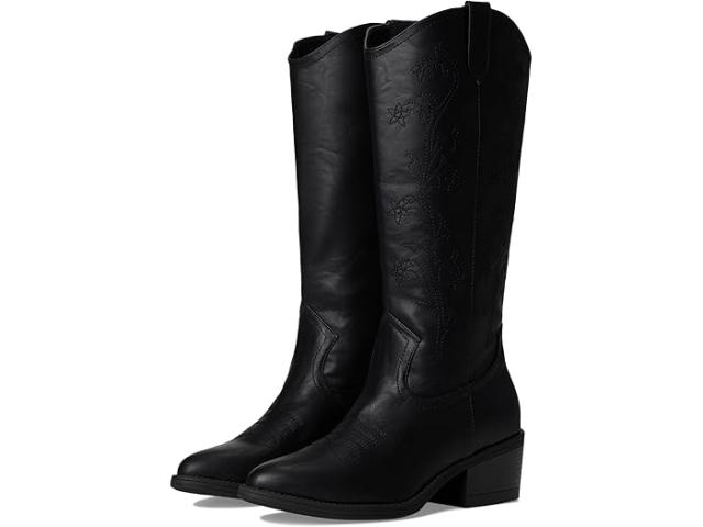(取寄) ブローフィッシュ マリブ レディース レイディオ ウェスタン トール ブーツ Blowfish Malibu women Radio Western Tall Boots Black