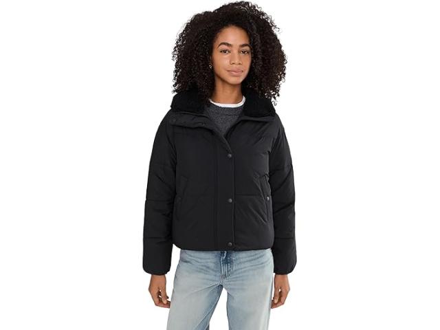 (取寄) リーバイス レディース ウェスタン パファー ジャケット Levi's women Western Puffer Jacket Black