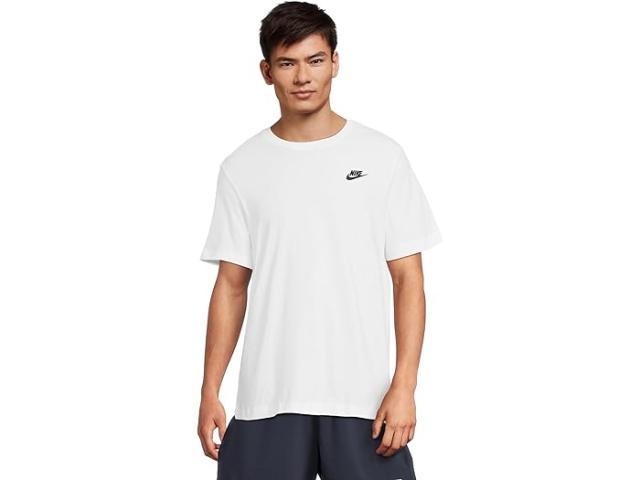 (取寄) ナイキ メンズ スポーツウェア クラブ ティー Nike men Sportswear Club Tee White/Black