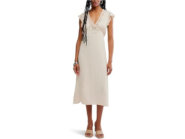 (取寄) フリーピープル レディース タイド ウィズ ジョイ ミディ Free People women Tied With Joy Midi Pastel Rose Tan