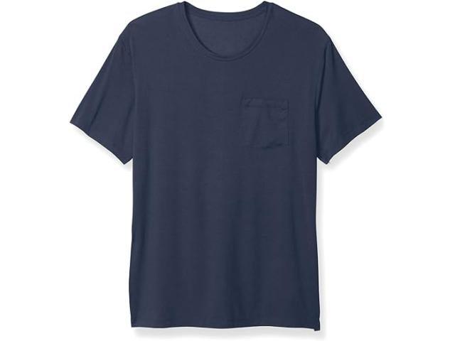 (取寄) トミー ジョン メンズ セカンド スキン ショート スリーブ クルー ネック ポケット ティー  John men  John Second Skin Short Sleeve Crew Neck Pocket Tee Dress Blues