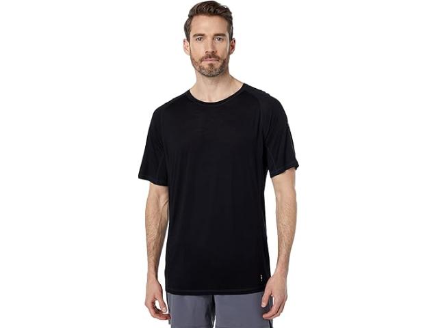 (取寄) スマートウール メンズ アクティブ ウルトラライト ショート スリーブ Smartwool men Smartwool Active Ultralite Short Sleeve Black
