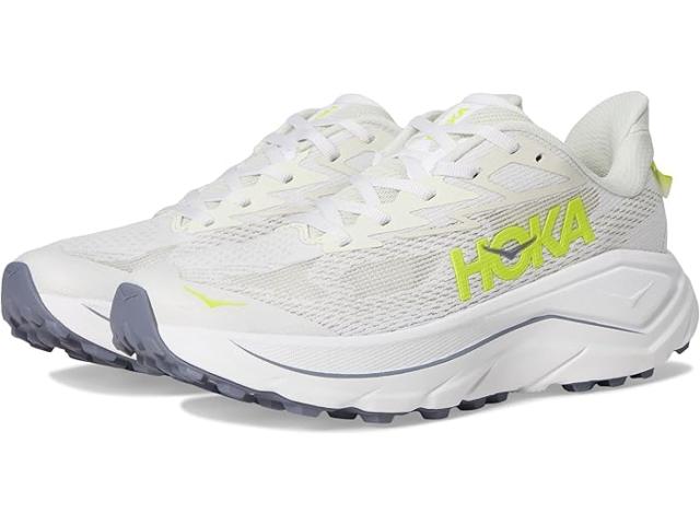 (取寄) ホカオネオネ レディース チャレンジャー 8 Hoka women Challenger 8 White/Neon Hoka Citrus