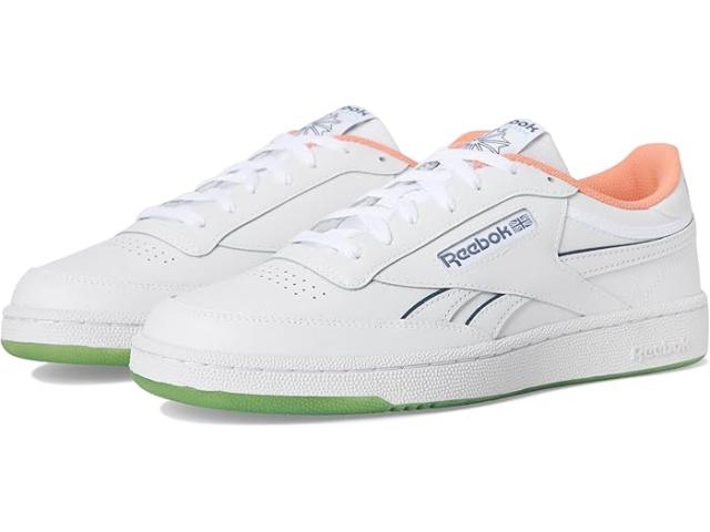 (取寄) リーボック ライフスタイル クラブ シー リベンジ Reebok Lifestyle Club C Revenge White/Aiaqua/Sunkissed Orange