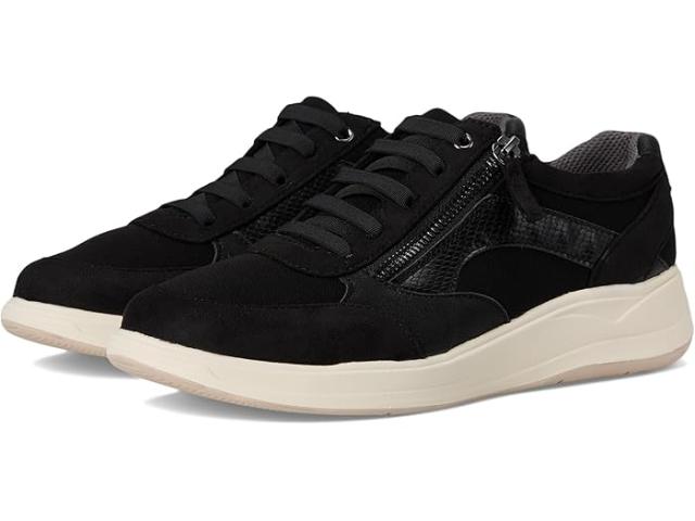 (取寄) ライフストライド レディース ジップ シューズ LifeStride women Teamplayer Zip Shoes Black/Snake Multi