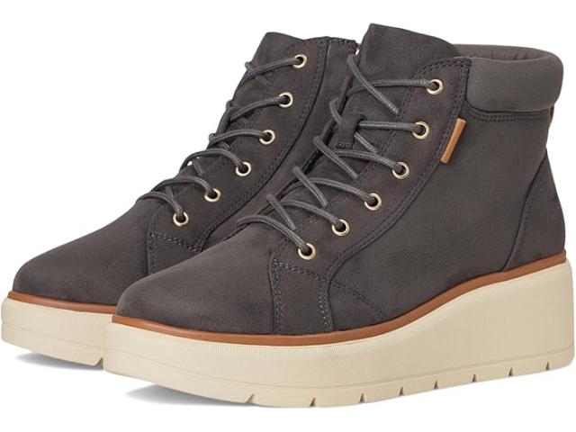 (取寄) ドクターショール レディース ナイス デイ マックス アルパイン レース-アップ ショート ブーツ Dr. Scholl's women Nice Day Max Alpine Lace-Up Short Boots Greystone