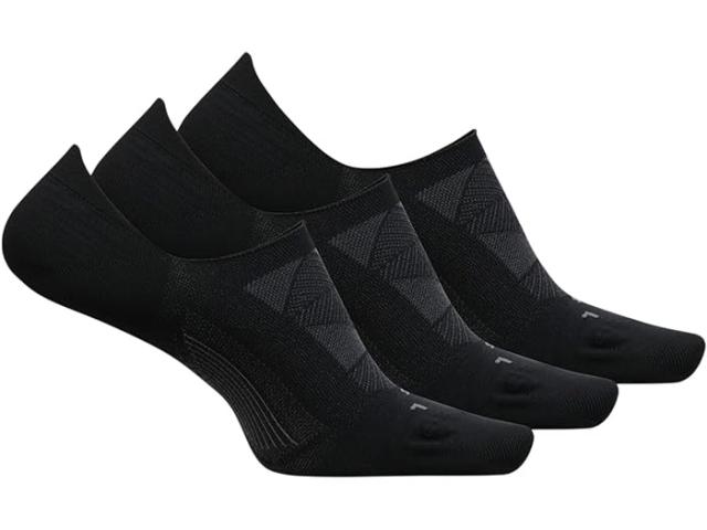 (取寄) フィーチャーズ エリート インビジブル 3-ペア パック Feetures Feetures Elite Invisible 3-Pair Pack Black