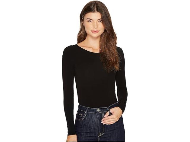 (取寄) コマンドー レディース バレエ ボディ スクープ-バック ボディスーツ KT022 Commando women Ballet Body Scoop-Back Bodysuit KT022 Black