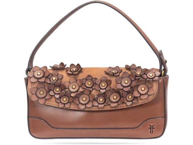 (取寄) フライ レディース メリッサ フローラル ミニ フラップ Frye women Melissa Floral Mini Flap Cognac