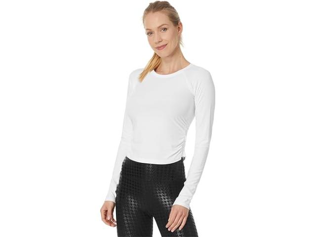 (取寄) ビヨンドヨガ レディース フェザーウェイト ユア フィット ロング スリーブ トップ Beyond Yoga women Beyond Yoga Featherweight Your Fit Long Sleeve Top Cloud White
