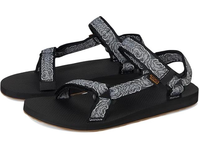 (取寄) テバ メンズ オリジナル ユニバーサル Teva men Original Universal Archive Top Black/Grey