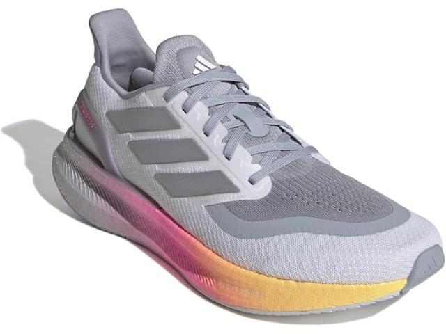 (取寄) アディダス ランニング メンズ ピュアブースト 5 ランニング シューズ adidas Running men adidas Running Pureboost 5 Running Shoes White/Silver llic/Spark