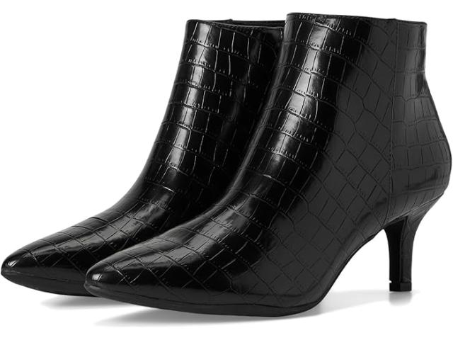 (取寄) エアロソールズ レディース エディス Aerosoles women Edith Black Croco Faux Leather