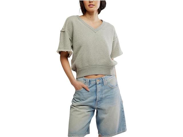 (取寄) フリーピープル レディース ソー イージー スウェットシャツ Free People women So Easy Sweatshirt Heather Grey