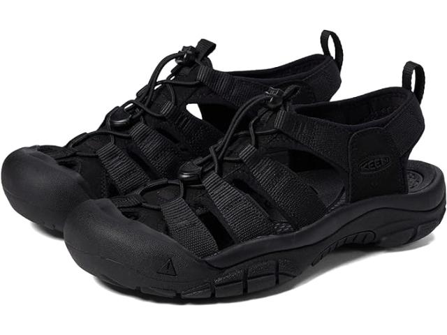 (取寄) キーン レディース ニューポート エイチツー KEEN women KEEN Newport H2 Triple Black