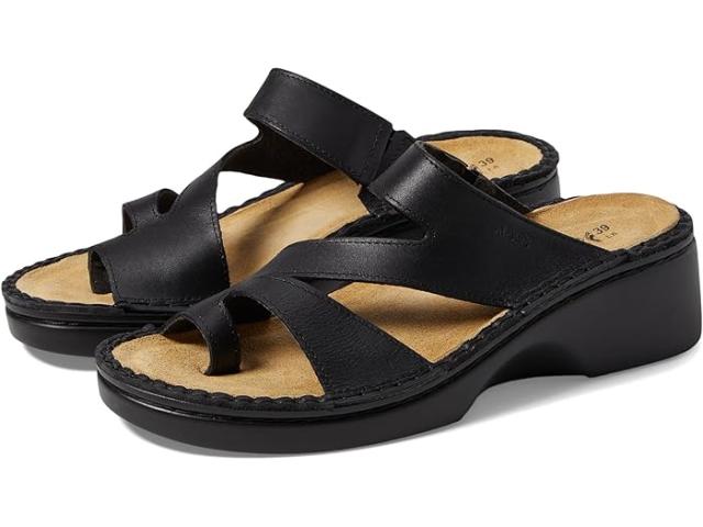 (取寄) ナオト レディース モントレー Naot women Naot Monterey Black Matte Leather