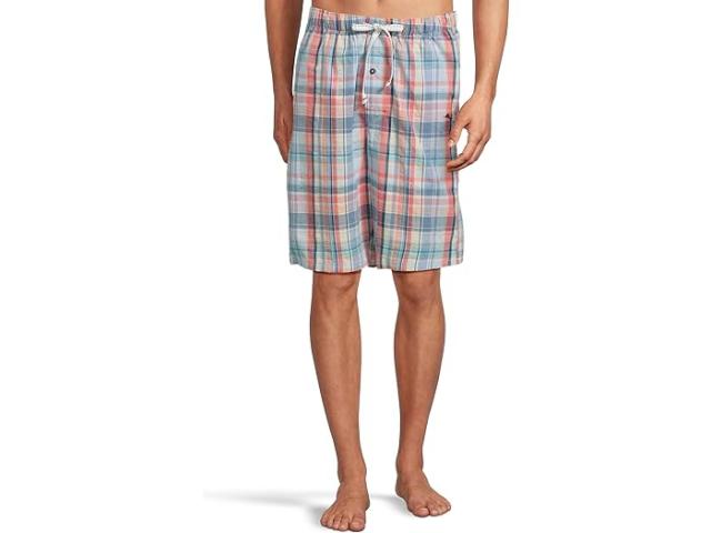 (取寄) トミーバハマ メンズ コットン シアサッカー ウーブン ジャム  Bahama men Cotton Seersucker Woven Jam Multi Plaid