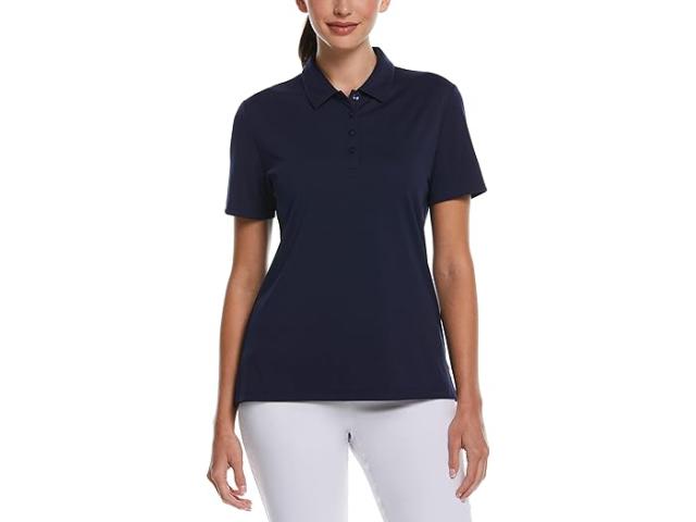 (取寄) キャロウェイ レディース ショート スリーブ トーナメント ポロ Callaway women Callaway Short Sleeve Tournament Polo Peacoat