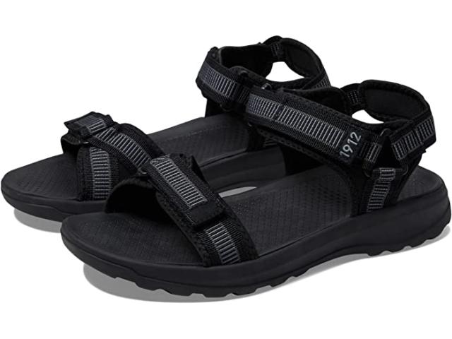 (取寄) ナン ブッシュ メンズ ハック スポーツ リバー サンダル Nunn Bush men Nunn Bush Huck Sport  Sandal Black Multi
