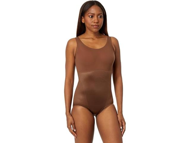(取寄) スパンクス レディース シンスティンクツ 2.0 タンク パンティ ボディスーツ Spanx women Spanx Thinstincts 2.0 Tank Panty Bodysuit Chestnut Brown
